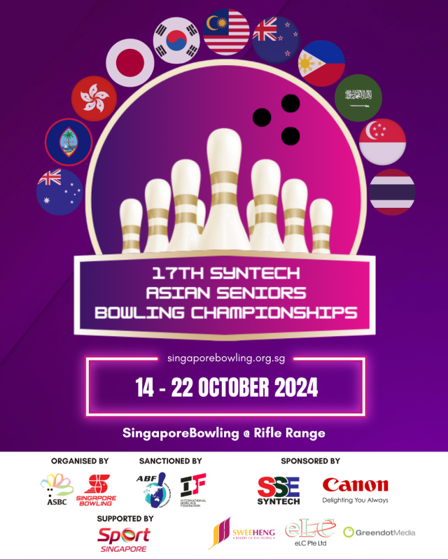 17th Asian Seniors Championships 2024 - Singapore Bowling Federation