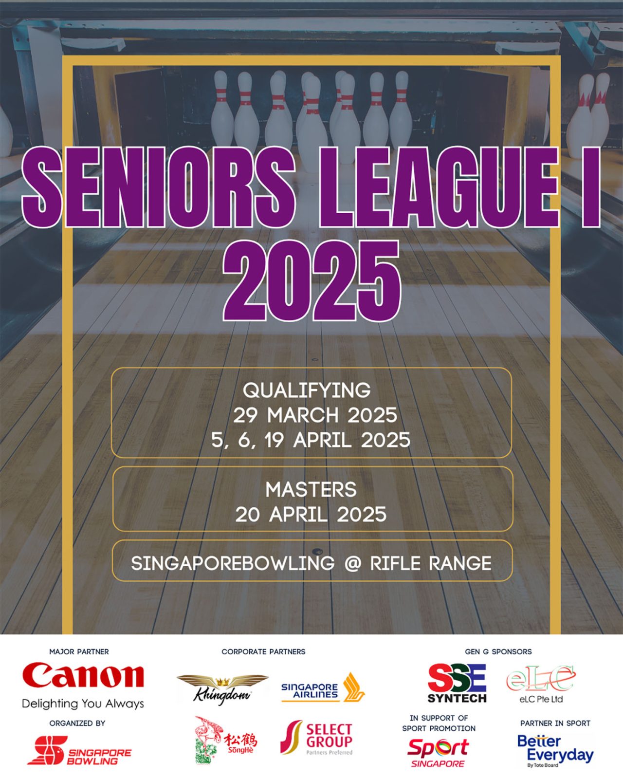 SBF Events - Singapore Bowling Federation